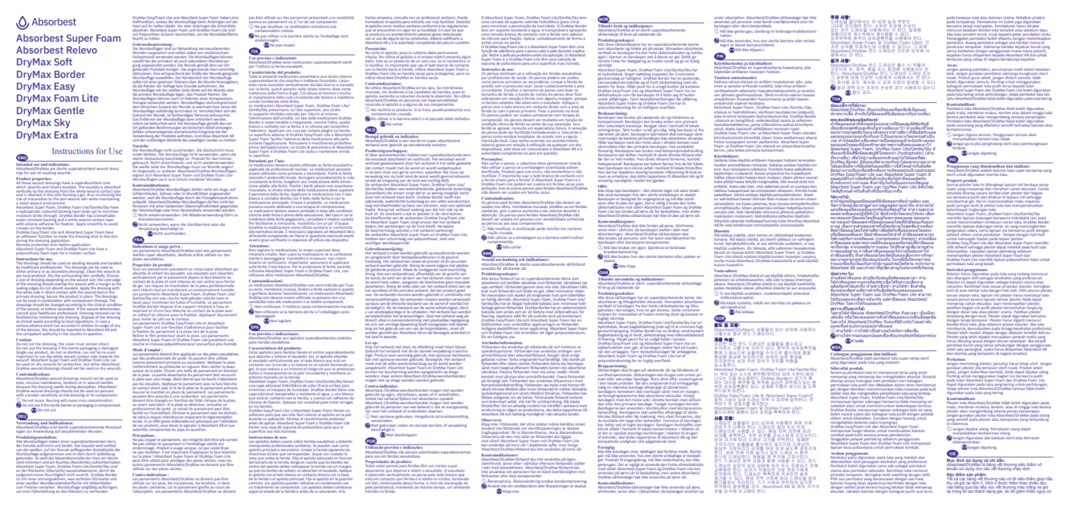 Instructions for use | MDR | Absorbest